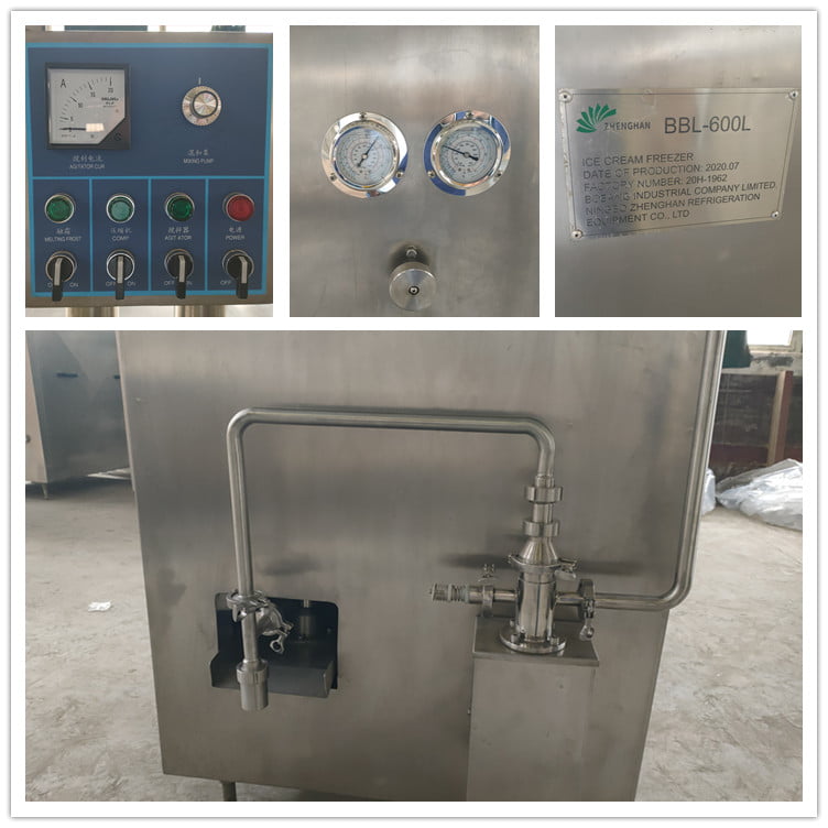 Continuous ice cream freezer | industrial ice cream maker